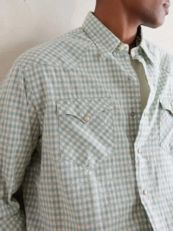 Polo Ralph Lauren Gingham Cotton-flannel Shirt - Green