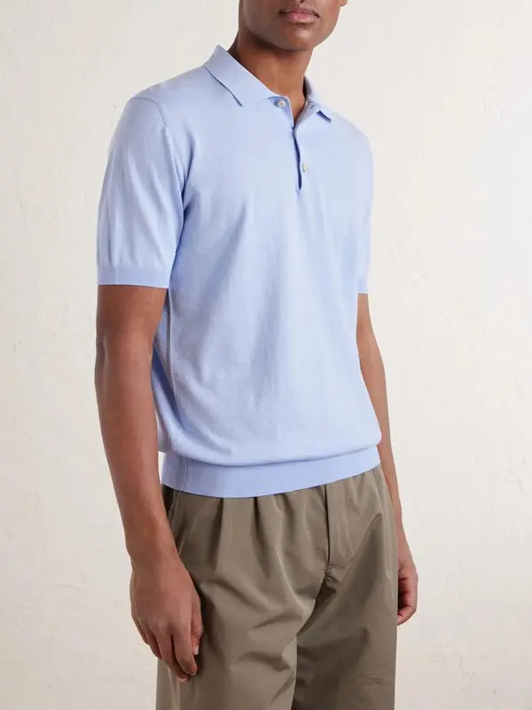 PIACENZA CASHMERE 1733 Cotton Polo Shirt
