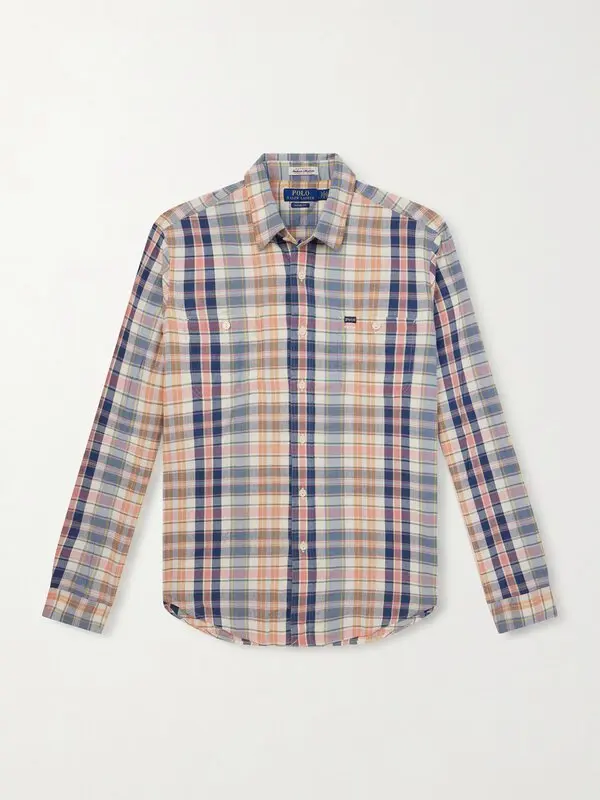 Polo Ralph Lauren Checked Cotton-madras Shirt