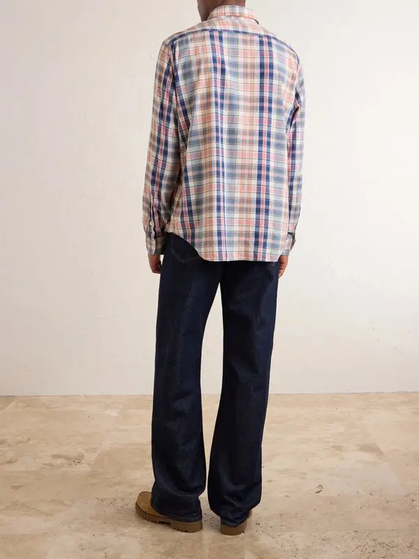 Polo Ralph Lauren Checked Cotton-madras Shirt
