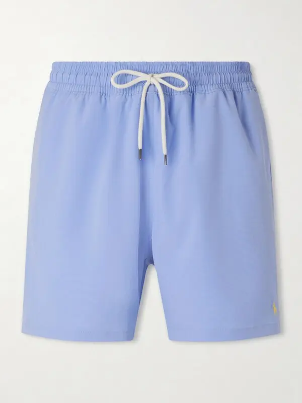 Polo Ralph Lauren Traveler Straight-leg Swim Shorts - Blue