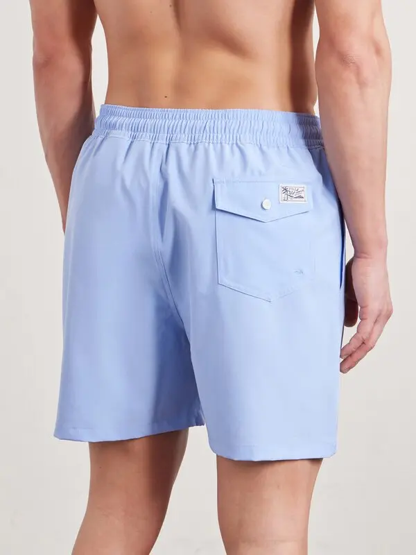 Polo Ralph Lauren Traveler Straight-leg Swim Shorts - Blue