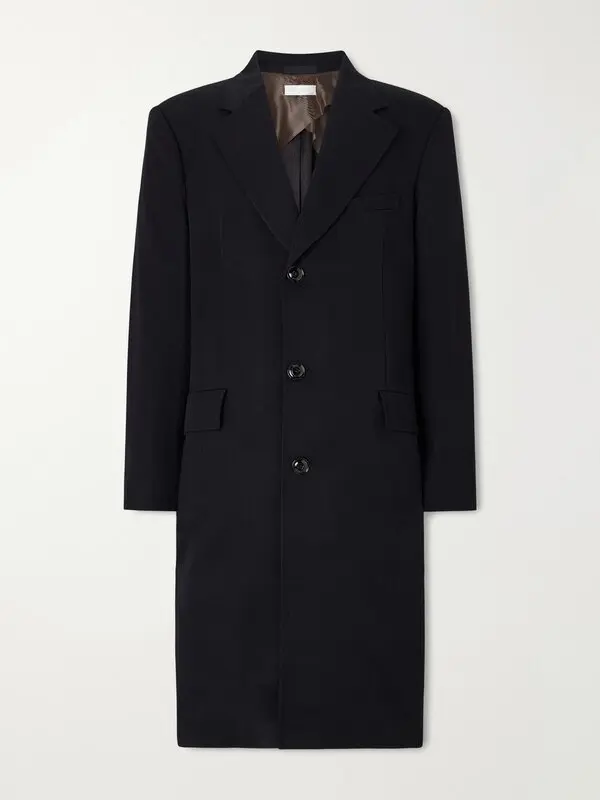 Our Legacy Dolphin Virgin Wool-gabardine Coat