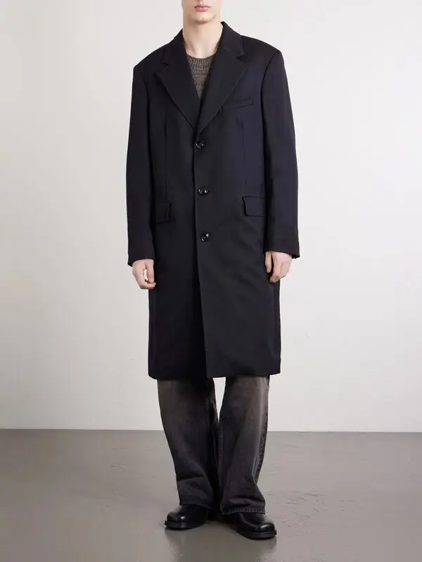 Our Legacy Dolphin Virgin Wool-gabardine Coat