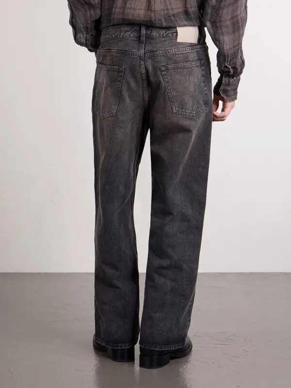 Our Legacy Vast Cut Wide-leg Jeans - Black
