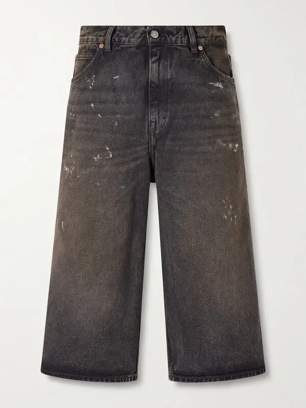 Our Legacy Capri Cut Straight-leg Jeans