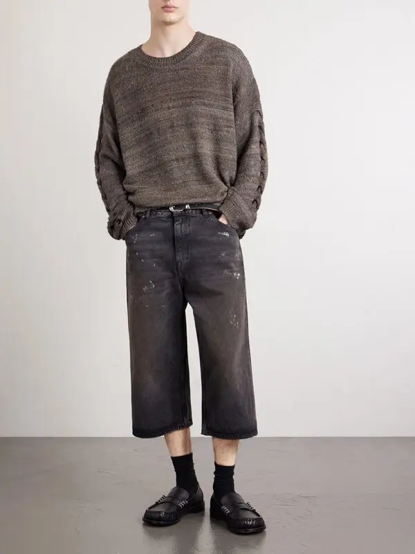 Our Legacy Capri Cut Straight-leg Jeans