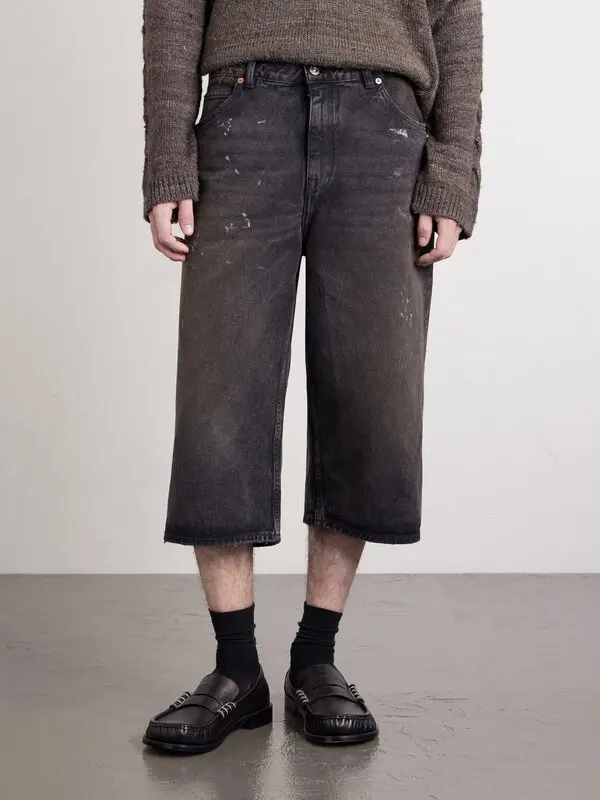 Our Legacy Capri Cut Straight-leg Jeans