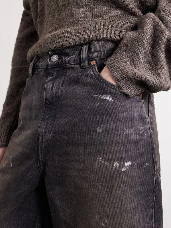 Our Legacy Capri Cut Straight-leg Jeans