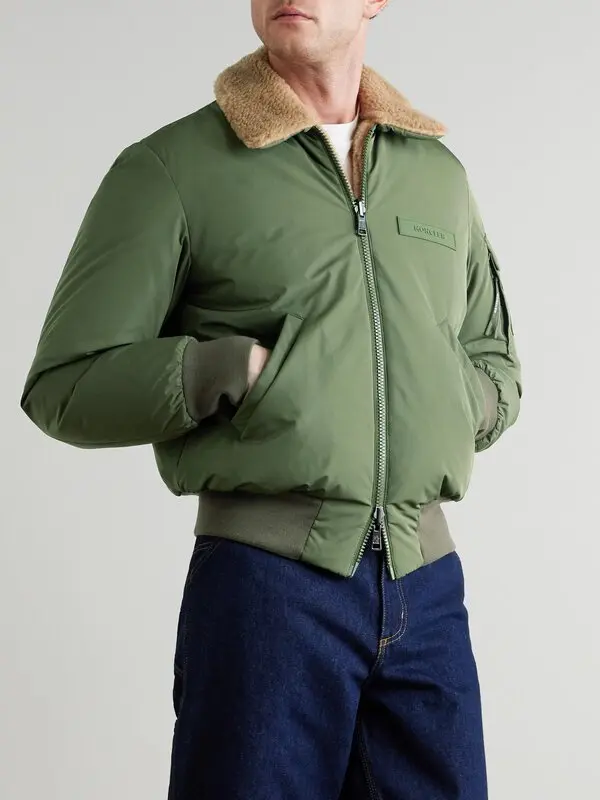 Moncler Maulevrier Reversible Bomber Jacket - Green