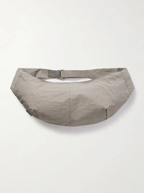 MASTER-PIECE CO Sash Large Leather-trimmed Sling Bag