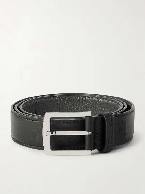 Kiton 3.5cm Leather Belt