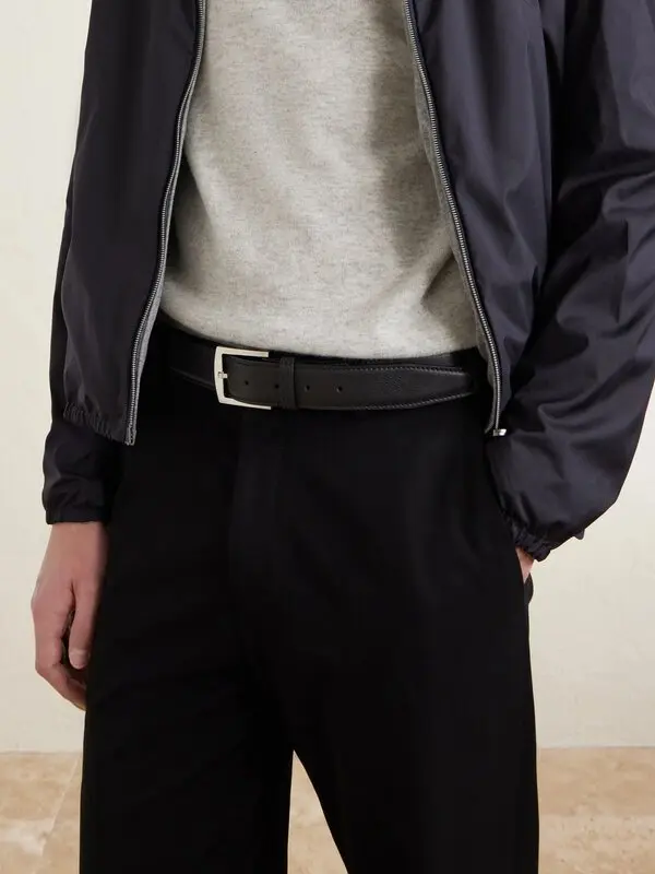 Kiton 3.5cm Leather Belt