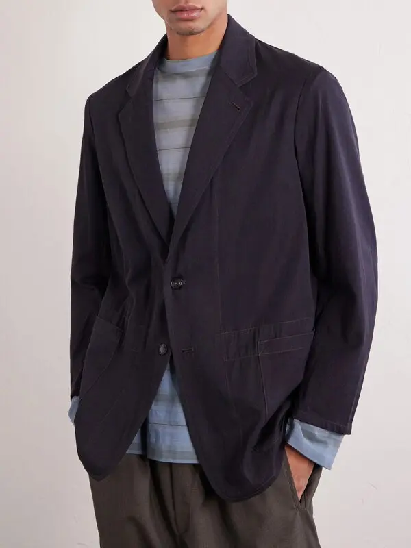 KAPTAIN SUNSHINE Take Easy Cotton Blazer