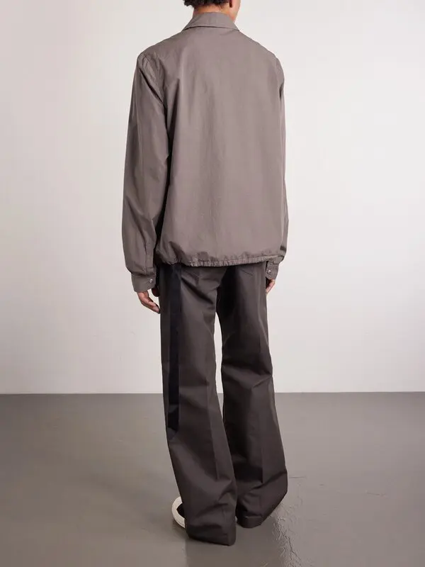 Rick Owens Organic Cotton-ripstop Blouson Jacket