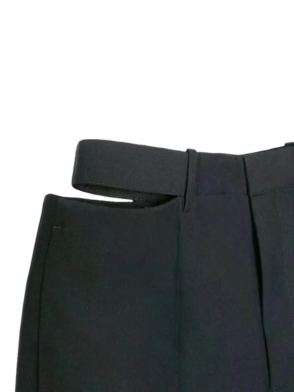 JIL SANDER Cut-out Detail Trousers