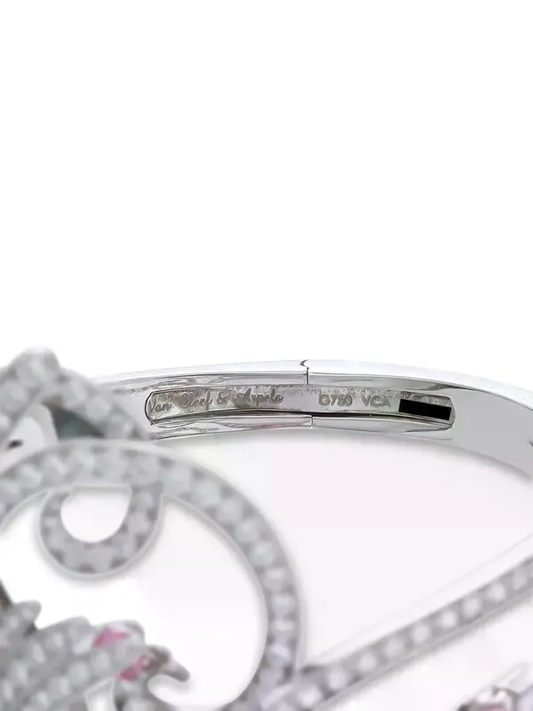 Van Cleef & Arpels Oiseaux De Paradis Diamond And Sapphire Bracelet