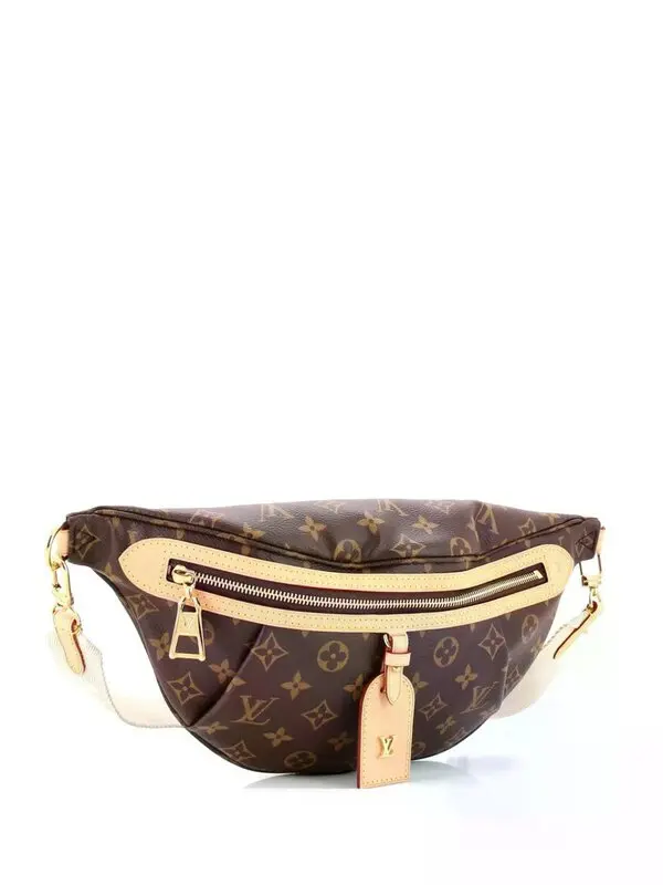 LOUIS VUITTON High Rise Bum Bag Monogram Canvas Belt Bag