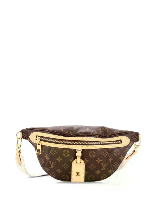 LOUIS VUITTON High Rise Bum Bag Monogram Canvas Belt Bag
