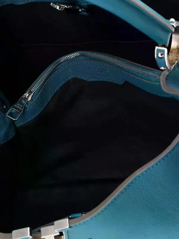 LOUIS VUITTON Capucines Mm Satchel - Blue
