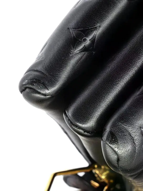 LOUIS VUITTON Coussin Pm Crossbody Bag Monogram Embossed Lambskin - Black