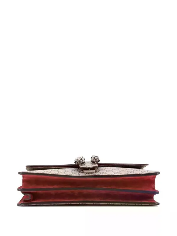 Gucci Dionysus Blooms Print Gg Coated Canvas Medium Shoulder Bag - Brown