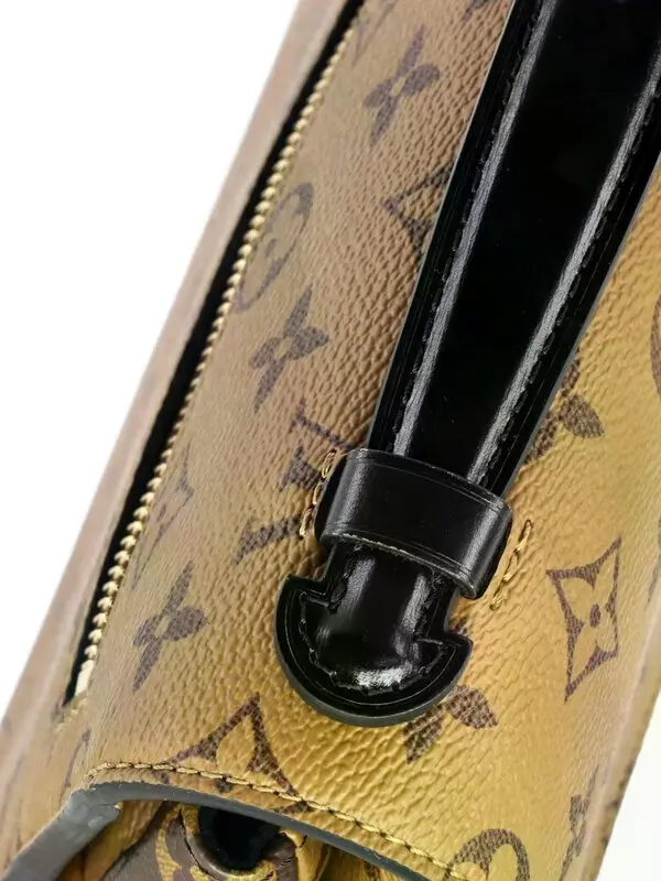 LOUIS VUITTON Pochette Metis Reverse Monogram Canvas Crossbody Bag - Brown