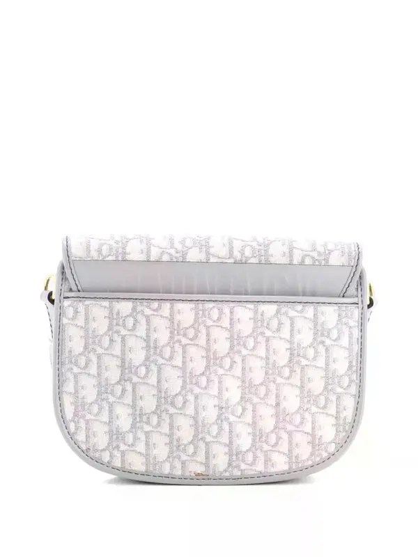 Dior Bobby Flap Bag Oblique Canvas Medium - Grey
