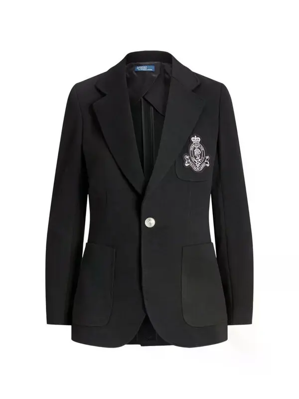 Polo Ralph Lauren Logo-appliqué Cotton Blazer