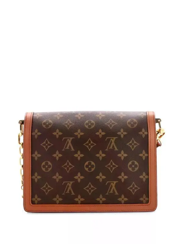 LOUIS VUITTON Dauphine Reverse Monogram Canvas Mm Shoulder Bag
