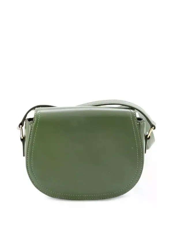 Celine Crecy Flap Bag Small Crossbody Bag Leather - Green
