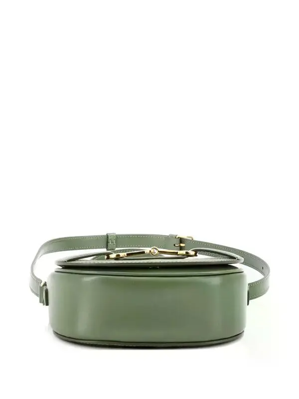 Celine Crecy Flap Bag Small Crossbody Bag Leather - Green