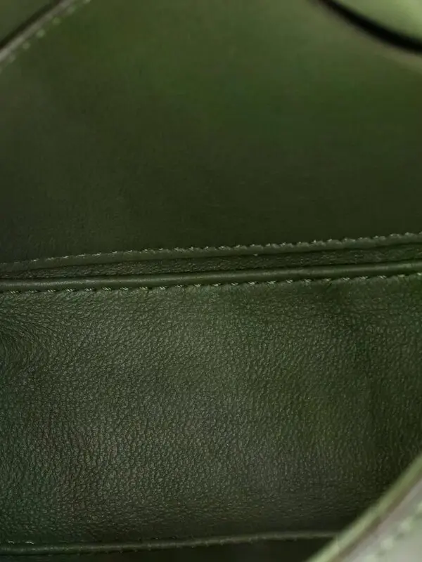 Celine Crecy Flap Bag Small Crossbody Bag Leather - Green