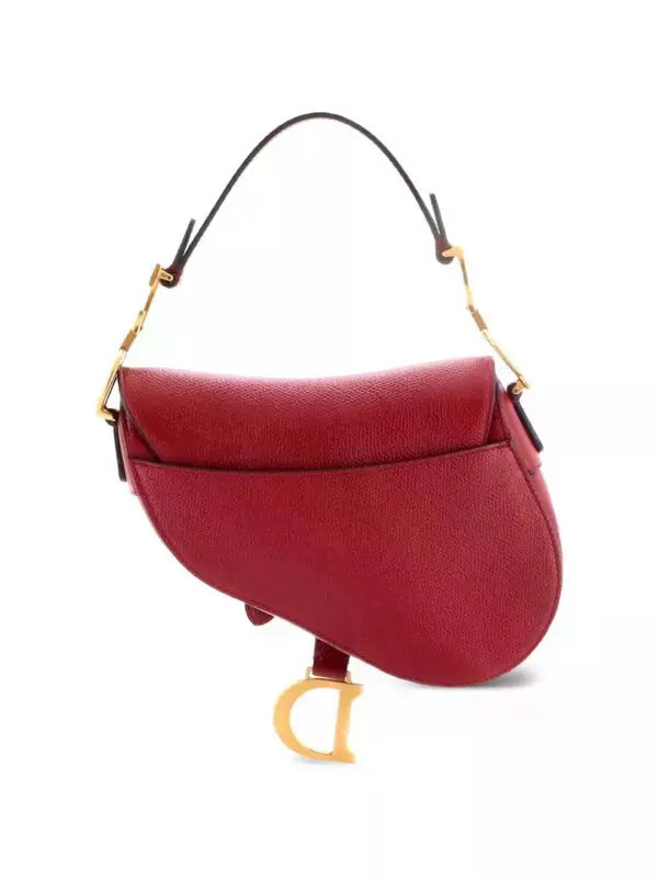 Dior Saddle Mini Shoulder Bag Leather - Red