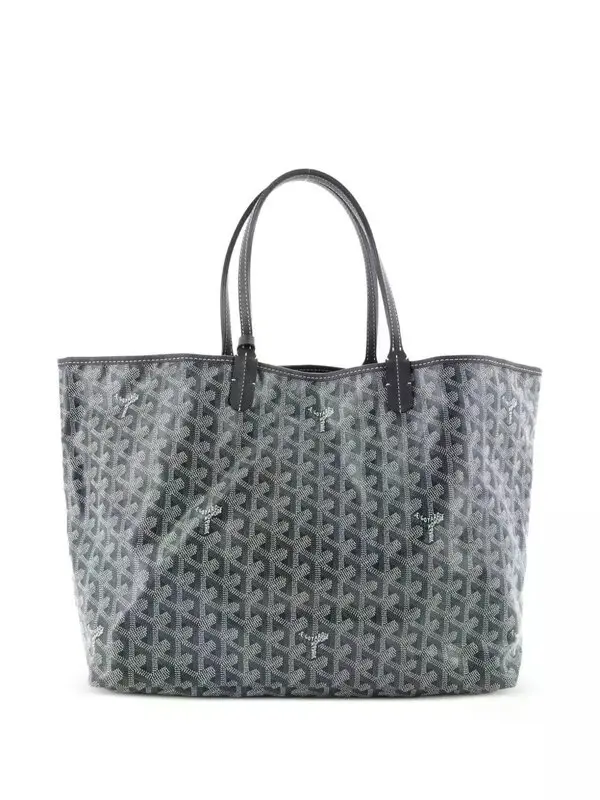 Goyard Saint Louis Coated Canvas Pm Tote Bag - Grey
