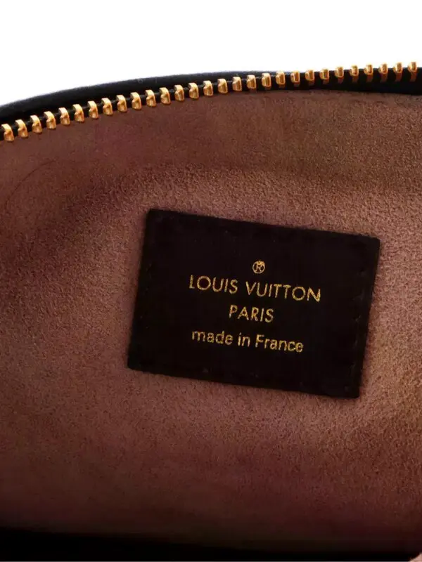 LOUIS VUITTON Coussin Pm Crossbody Bag Monogram Embossed Lambskin - Black
