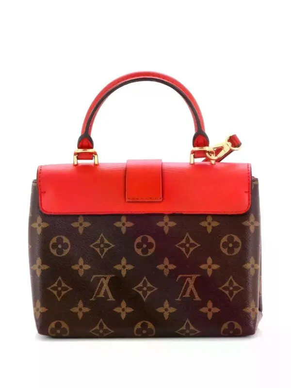 LOUIS VUITTON Locky Bb Satchel Monogram Canvas - Red