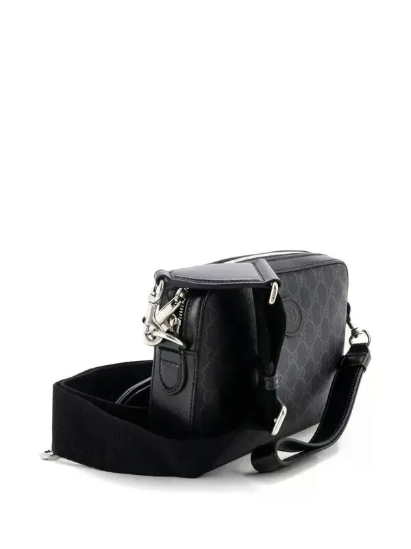 Gucci Interlocking G Patch Gg Coated Canvas Small Shoulder Bag