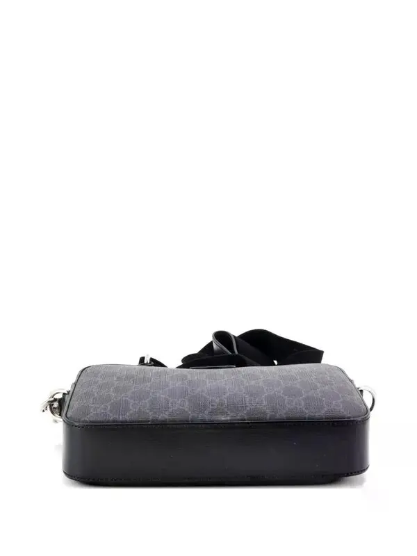 Gucci Interlocking G Patch Gg Coated Canvas Small Shoulder Bag