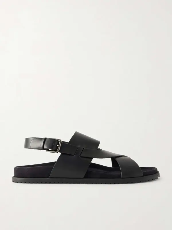 Dolce & Gabbana Buckled Leather Sandals