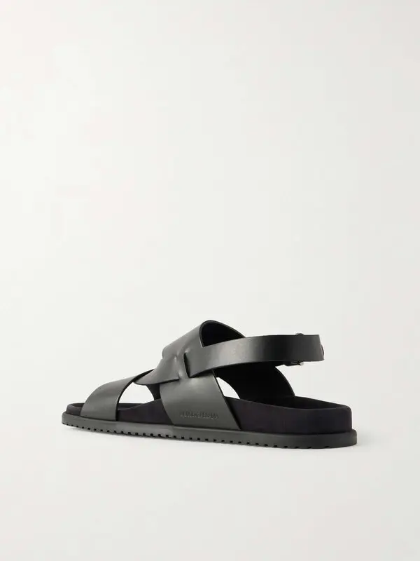 Dolce & Gabbana Buckled Leather Sandals