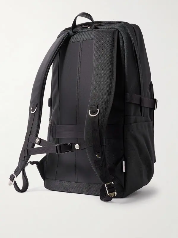MASTER-PIECE CO Spec Cordura® Trimmed Mastertex-09™ And Leather Backpack