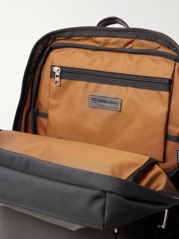 MASTER-PIECE CO Spec Cordura® Trimmed Mastertex-09™ And Leather Backpack