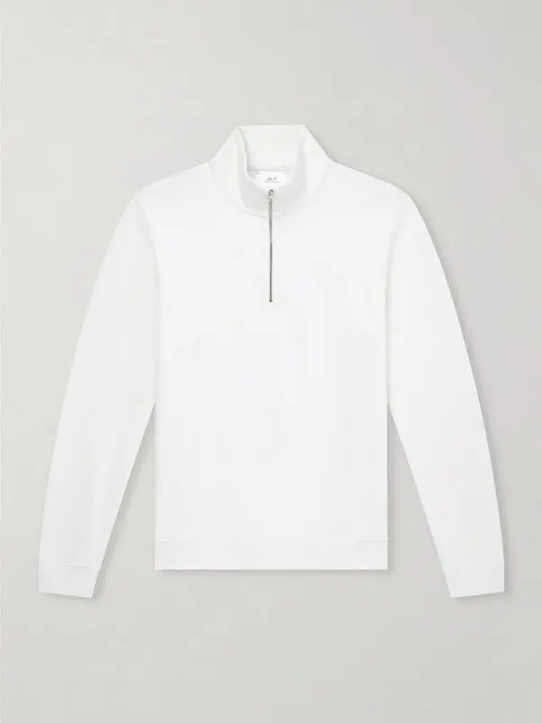 Mr P. Cotton Half-zip Sweater