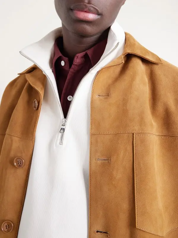 Mr P. Cotton Half-zip Sweater