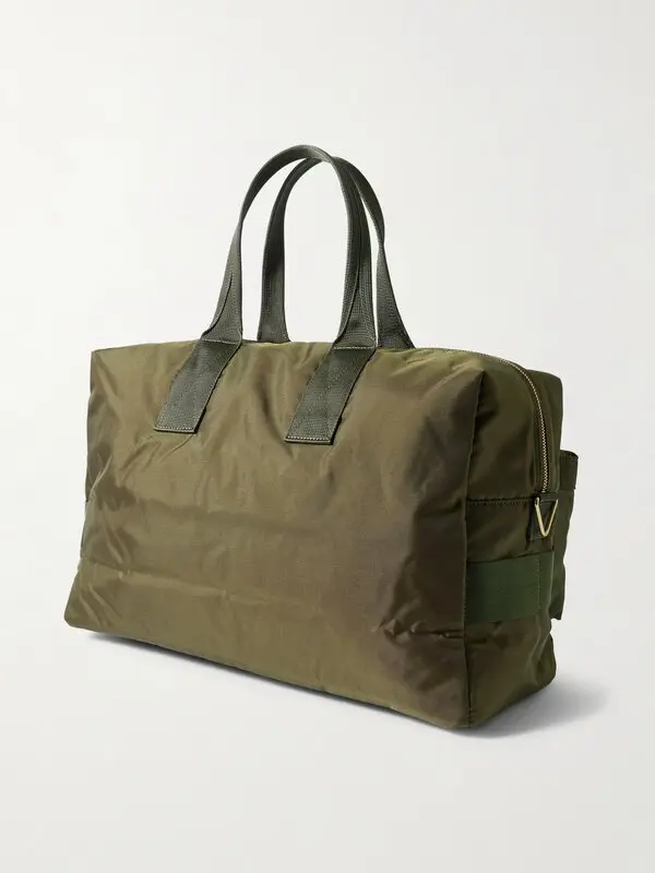 PORTER-YOSHIDA & CO Force 2way Nylon Duffle Bag - Green