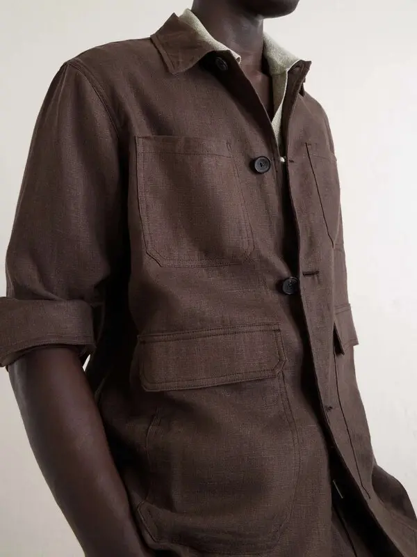 Mr P. Linen Overshirt