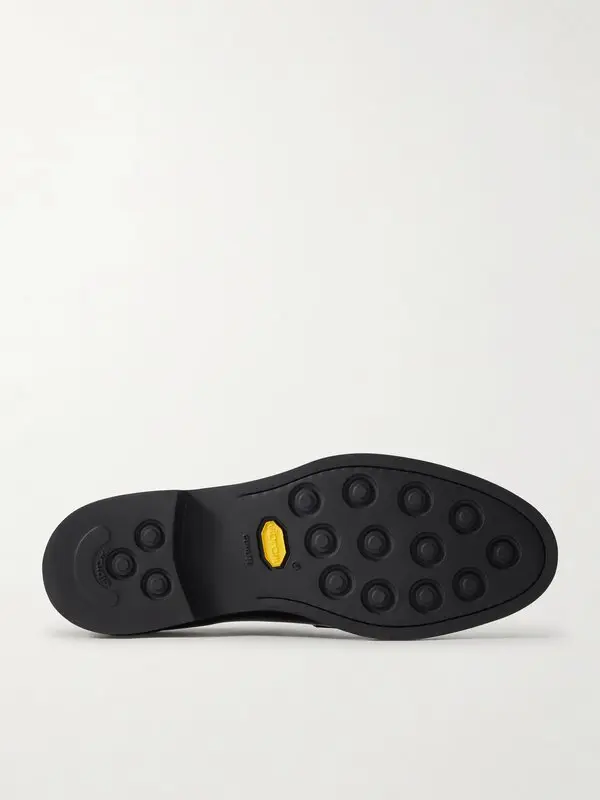 Mr P. Leather Derby Shoes - Black