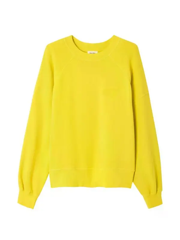American Vintage Atubay Long-sleeved Sweatshirt - Yellow