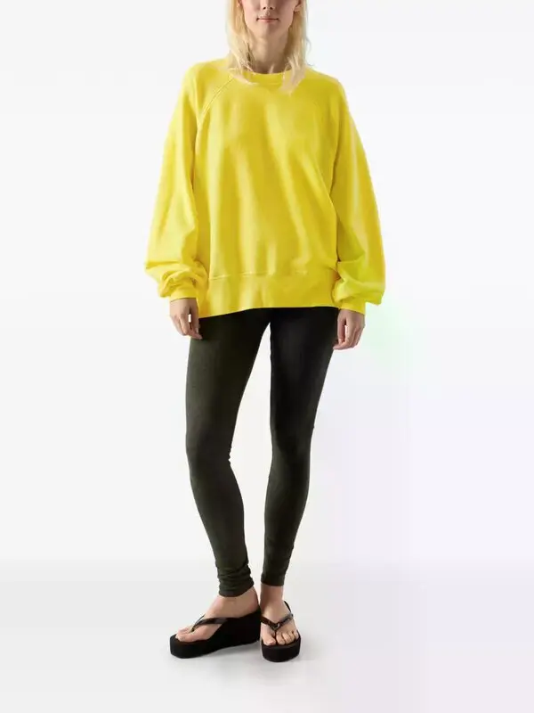 American Vintage Atubay Long-sleeved Sweatshirt - Yellow